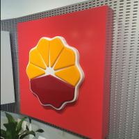 China Electroplated LED Light Boxes Suspended / Free Standing 3mm for sale