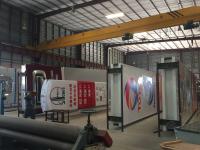 China 30mm ACM Commercial Pylon Signs Custom Brushed / Polished Finished for sale