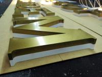 China Reverse Lit Halo Illuminated Channel Letters 36mm 50000 hours Lifetime for sale