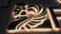 China Stainless Steel Backlit Channel Letter Signs 9000K 18mm CE Certificated for sale