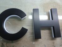 China 5500K Buildings Backlit LED Sign Letters , LED Halo Illuminated Letters for sale
