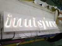 China Illuminated Backlit Stainless Steel Letters Signs 5000K For Hospitals for sale