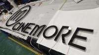 China Illuminated Backlit Stainless Steel Letters Signs 5000K For Hospitals for sale