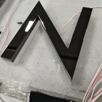 China 5500K Buildings Backlit LED Sign Letters , LED Halo Illuminated Letters for sale