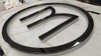 China Illuminated Backlit Stainless Steel Letters Signs 5000K For Hospitals for sale