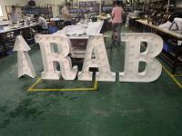 China 3D Illuminated Letters Signage Customized Size 3 Years Warranty for sale