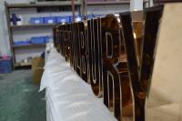China Custom 3D LED Letter Signs Aluminum / Acrylic Material 50000 Hours Lifetime for sale