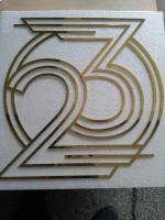 China Polished Plated Decorative Metal Letters Signs 3-10mm Depth for sale
