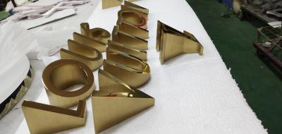 China IP67 Fabricated Stainless Steel Letters Mirror polished 41mm 10 Years Lifetime for sale