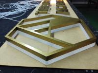 China Reverse Lit Halo Illuminated Channel Letters 36mm 50000 hours Lifetime for sale