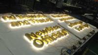 China SS Backlit Channel Letter Signs Board 3200K 30mm For Advertising for sale