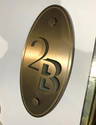 China 200*220mm Directional Address Signs , Indoor Wayfinding Signage for sale