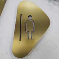 China Event Directional Wayfinding Signs , 12mm Road Direction Sign Board for sale