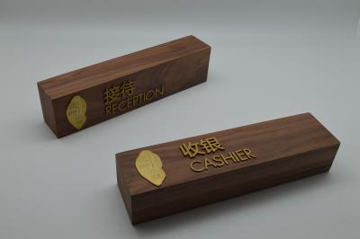 China Stainless Steel Event Directional Signage 200*50mm For Wayfinding for sale