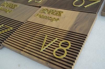 China Hotel / Hospital Directional Signage 250*250mm Hanging / Wall Mounted for sale