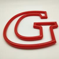 China Acrylic Aluminium Neon Channel Letter Signs Red 3 Years Warranty for sale