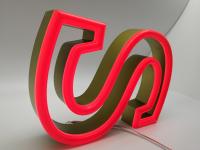China Waterproof Acrylic Neon Channel Letter Signs Durable For Office for sale