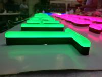 China Stainless Steel Fake Neon Channel Letter Signs 25.5mm Depth for sale