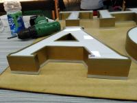 China Custom 3D LED Letter Signs Aluminum / Acrylic Material 50000 Hours Lifetime for sale