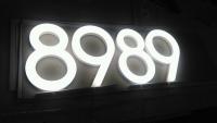 China TUV Depth 55mm Face Lit Channel Letters , SUS Outdoor LED Display Signs for sale