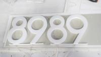 China TUV Depth 55mm Face Lit Channel Letters , SUS Outdoor LED Display Signs for sale