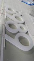 China TUV Depth 55mm Face Lit Channel Letters , SUS Outdoor LED Display Signs for sale