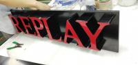 China Storefront Front Lit Signage , IP65 Acrylic LED Channel Letter Signs for sale