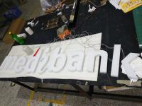 China Custom Front Lit Channel Letter Sign Stainless Steel 12mm CCC Approved for sale