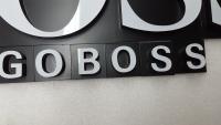 China LED 3D Acrylic Letter Sign Board Color Customized RoHs Certificated for sale