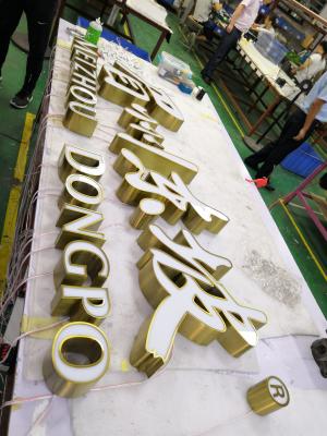 China Stud Mounted Front Lit Channel Letter Sign Polycarbonate / Acrylic for sale