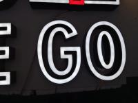 China Internally Illuminated Sign , 3D Acrylic Letter Signs For Bus Stations for sale