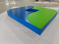 China Backlit Signage Letters , 41mm 3500K-12000K Alphabet Letter Sign for sale