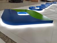 China Aurora LED Backlit Channel Letter Signs 4000K-12000K 46mm Depth for sale