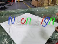 China Indoor LED Flex Neon Channel Letter Signs PANTONE / RAL Color for sale