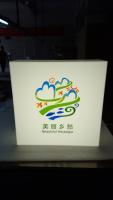 China White 8000K Wall Mounted Light Box , 3D Lightbox Signage 2300*420*120mm for sale