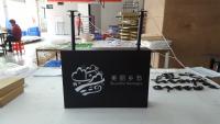 China White 8000K Wall Mounted Light Box , 3D Lightbox Signage 2300*420*120mm for sale