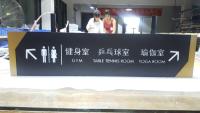 China Wall Mounted LED Light Boxes 10000K 2500*250*80mm For Advertising for sale