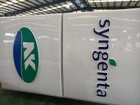 China Modern Directional Wayfinding Signage , Illuminated Pylon Signs for sale