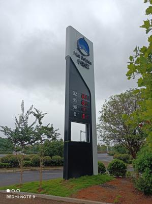 China Modern Directional Wayfinding Signage , Illuminated Pylon Signs for sale