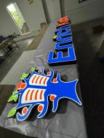 China IP65 Outdoor Lighted Sign Letters , Free Standing RGB LED Letters for sale