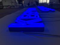 China Custom Acrylic 3D LED Letter Signs 0.6mm 0.8mm Stainless Steel for Indoor decoration for sale