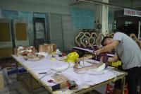 China Shop Fixtures Store Merchandising Displays, Stainless Steel Retail Window Display Props for sale