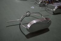 China Aluminum Showcase Window Display , Golden Visual Merchandising Windows for sale