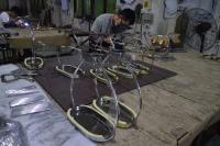 China 12mm Retail Store Window Display Props SUS / Aluminum Chromed for sale