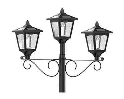 China 72 Inches Solar Post Light Rechargeable Battery ABS Solar Garden Light IP65 for sale