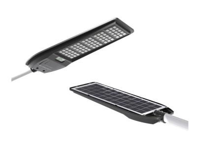 China Gefolly 200W Outdoor Solar Street Lights Commercial Parking Lot Light 6500K Dusk To Dawn for sale