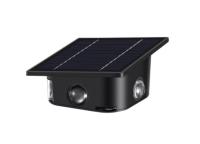 China DIY RGB 70LM Solar Wall Lights Outdoor ABS PC For Garden Yard for sale