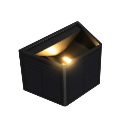 China Up Down 3000K IP54 Solar Powered Garden Lights Adjustable Beam Angle for sale