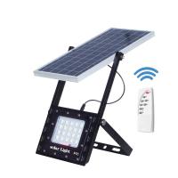 China 70m2 50W Solar Panel Flood Lights Outdoor garden Remote Control 5000mA for sale