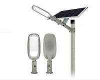 China 70Ra 10000Lm Solar Powered LED Street Lights 12V 40AH For Parking Lot for sale
